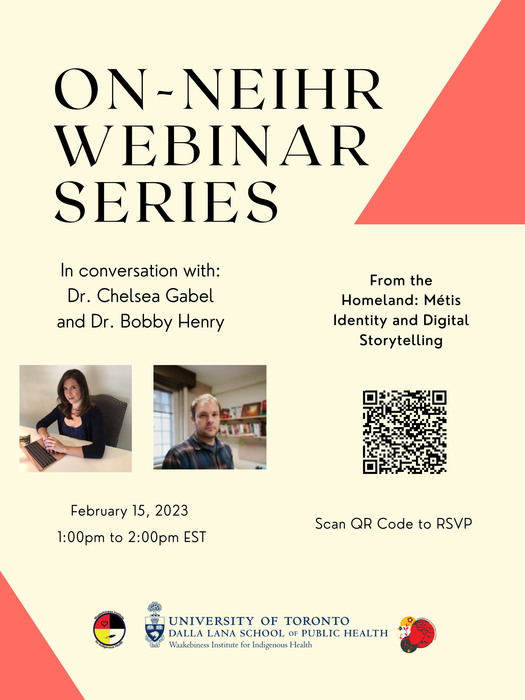 Dr. Chelsea Gabel and Dr. Bobby Henry - ON NEIHR WEBINAR SERIES 2022 ...